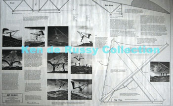 British Hang Gliding History. The Batso plans